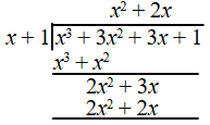4.02 Dividing Polynomials